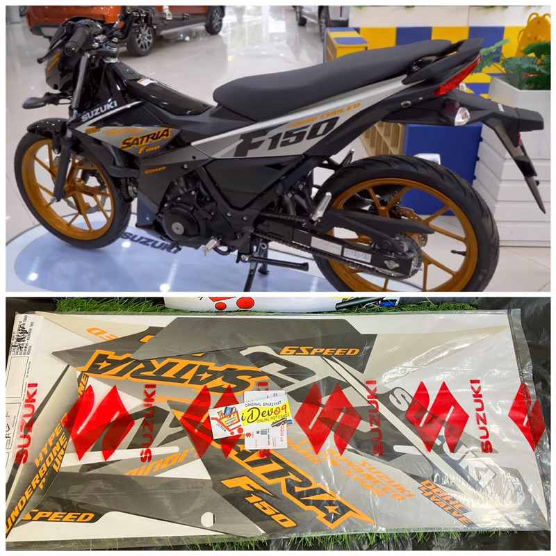 Jual Striping Tape Set Satria Fu Fi Versi 2023 Raider Fi Taitan Pearl ...