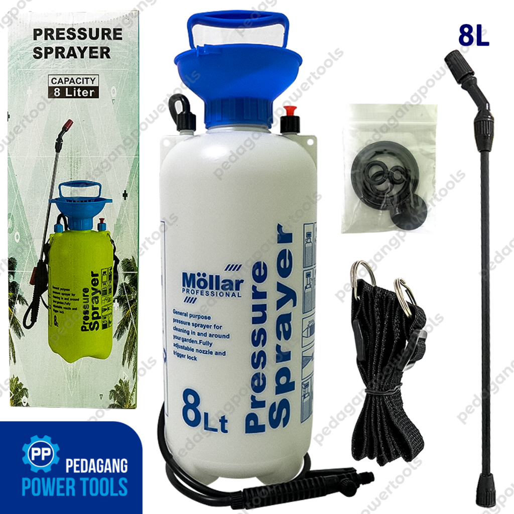Jual MOLLAR BOTOL SPRAY POMPA 8 LITER BOTTLE SPRAYER PENYEMPROT TANAMAN ...
