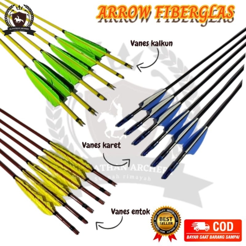 Jual AL-FATHAN AFE - Arrow fiber awet anti patah 6-7mm | Shopee Indonesia