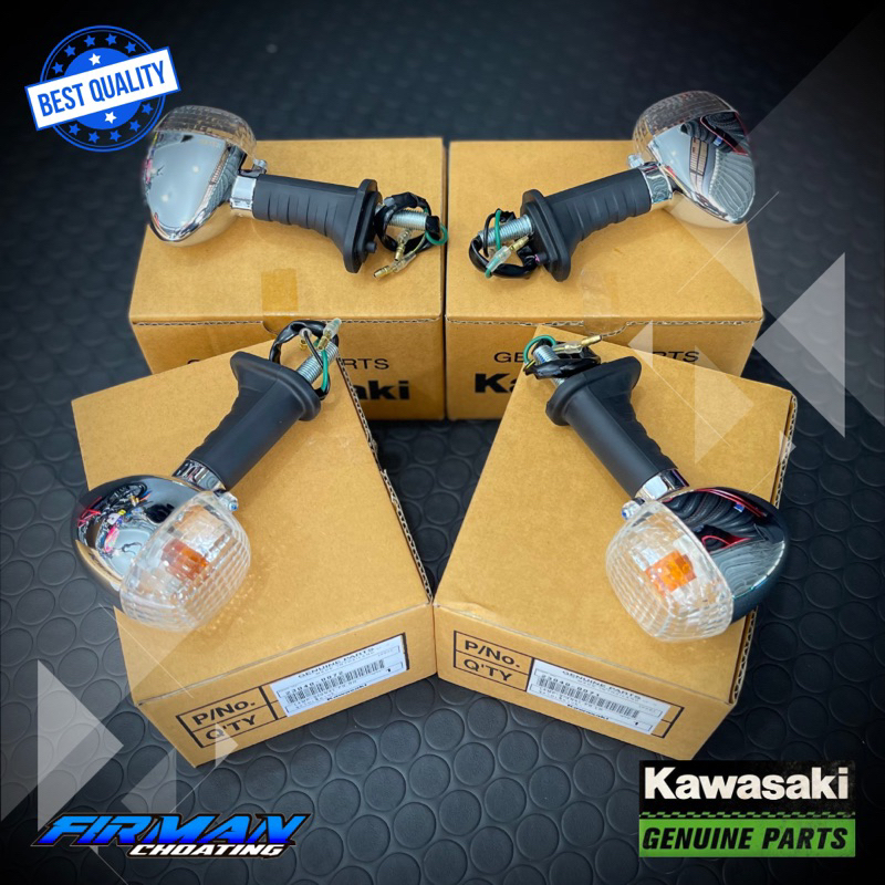 Jual LAMPU SEN SEIN LAMP SIGNAL NINJA R SS ORIGINAL KAWASAKI 23040-0071 (LH) • 23040-0072 (RH ...