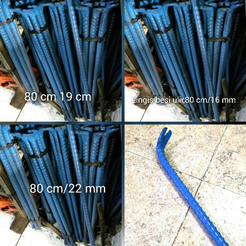 Jual LINGIS BESI ULIR 80 CM,16 MM-19,MM,22MM | Shopee Indonesia