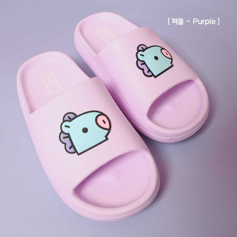 Jual [PO] bt21 official minini joy slippers sandal mang | Shopee Indonesia