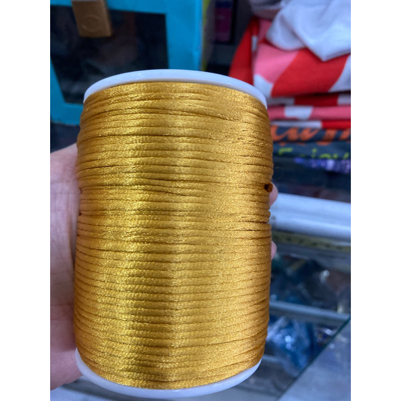 Jual (2meter)TALI SENGKELIT SATIN/ TALI CINA 2mm | Shopee Indonesia