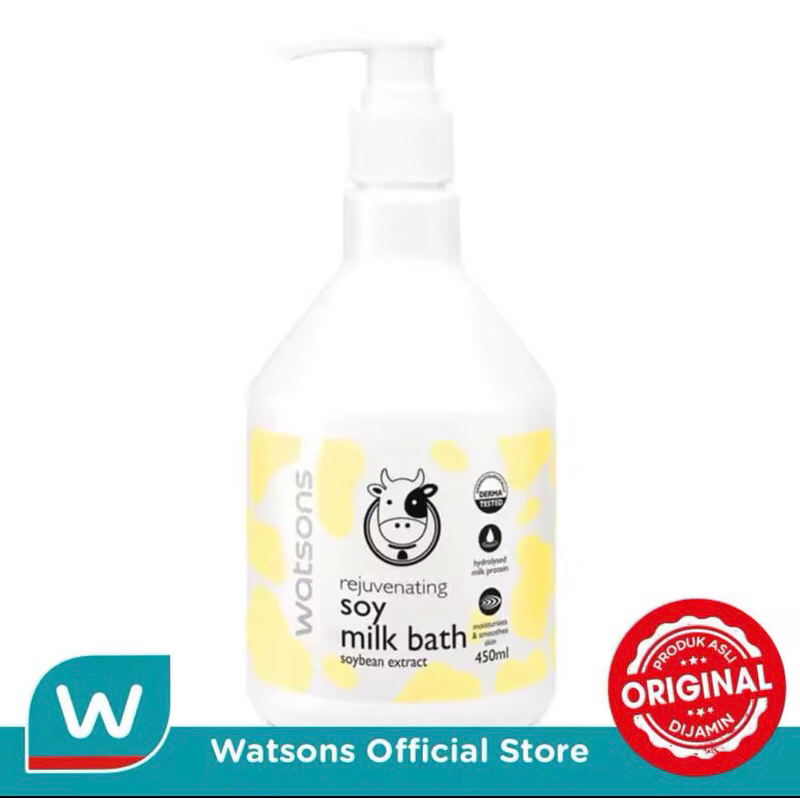 Jual Watsons milk bath brightening / enriching thai milk tea ...