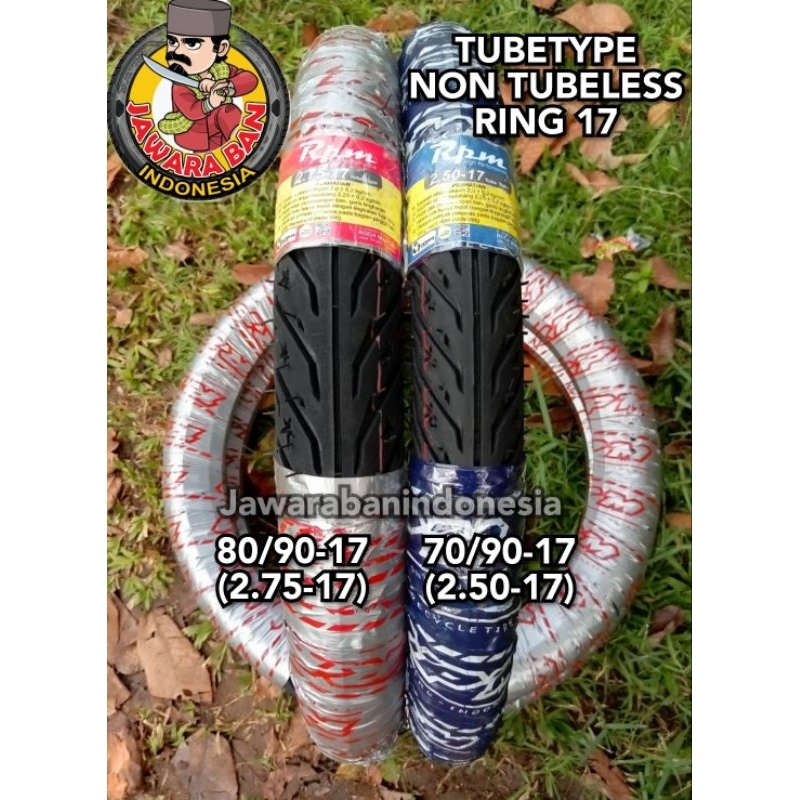 Jual Ban Motor Bebek Ring 17 Tubetype Non Tubeless Merk RPM Motif ...