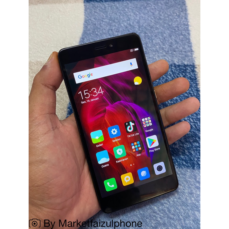 Jual XIAOMI REDMI NOTE 4 4/64 4G LTE HANDPHONE ANDROID SECOND MURAH ...