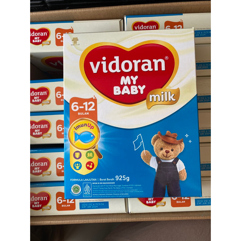 Jual Vidoran My Baby Nutriplex Susu Formula Bayi 6-12 Bulan [925 g ...