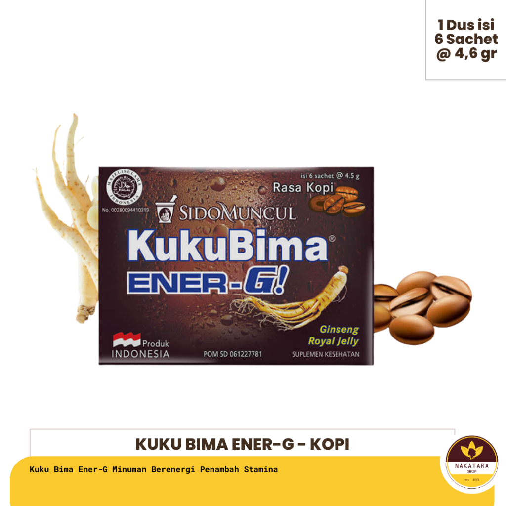 Jual KUKU BIMA ENER-G ISI 6 SACHET SIDO MUNCUL | Shopee Indonesia