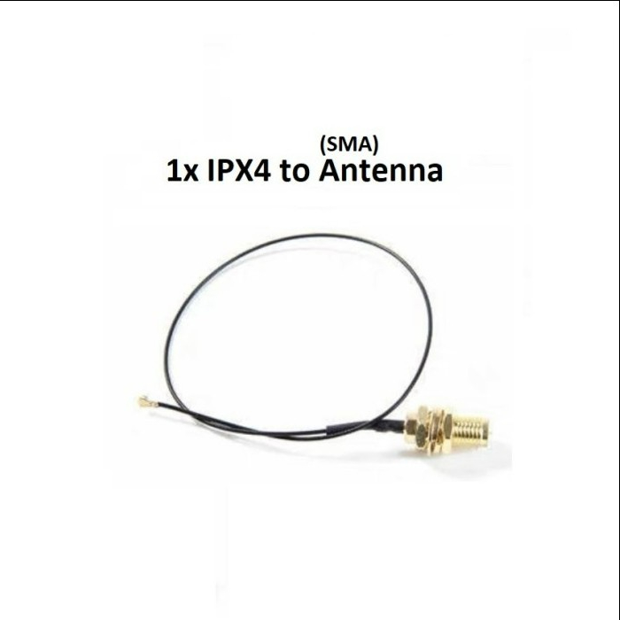 Jual Component Antenna Bracket IPX4 Pigtail Network Card M.2 Internal ...