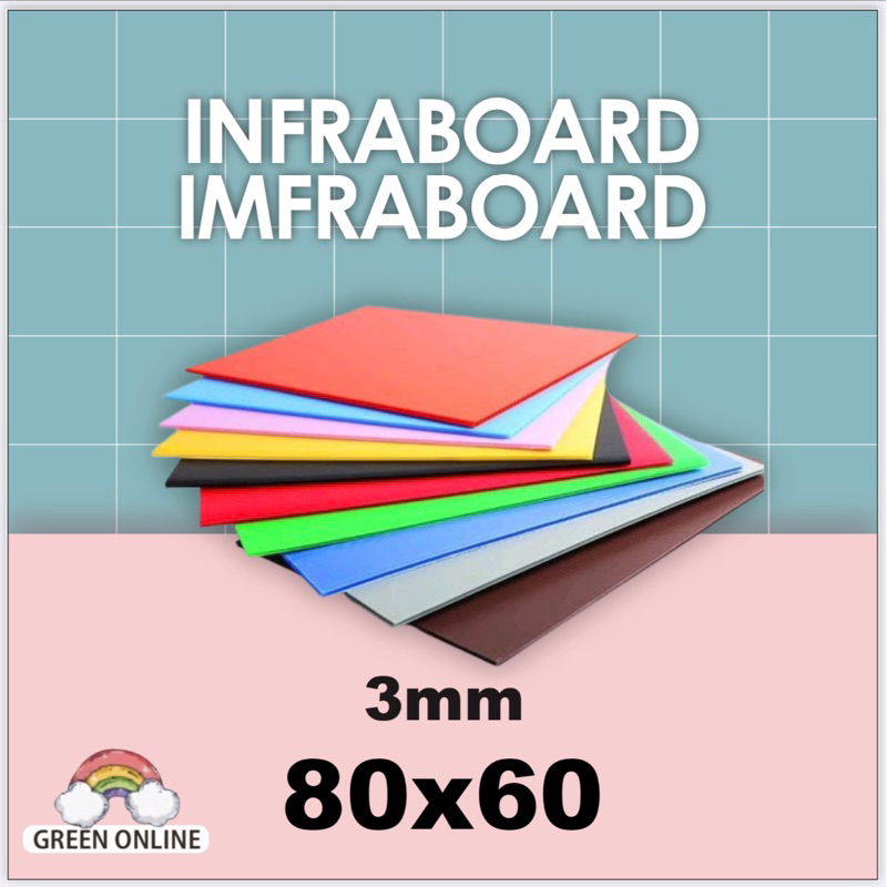 Jual IMPRABOARD INFRABOARD 3MM 80x60 | Shopee Indonesia