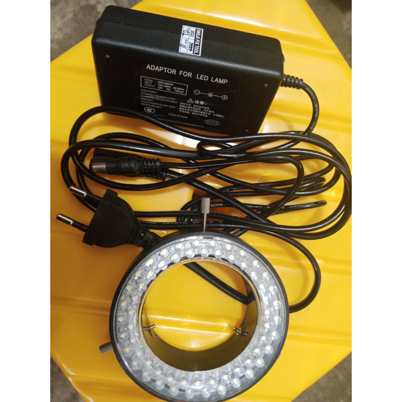 Jual LAMPU MICROSCOPE DPD-60HW 60LED BLACK | Shopee Indonesia