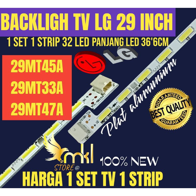 Jual BACKLIGHT TV LED LG 29 INCH 29MT45A 29MT33A 29MT47A BACKLIGHT TV 29 INCH | Shopee Indonesia