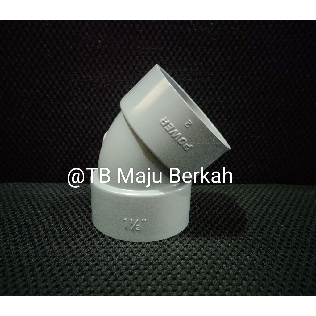 Jual Keni / L Bow 45 Derajat Ukuran 1 1/2" D Merk Power, Tanpa Timbal ...