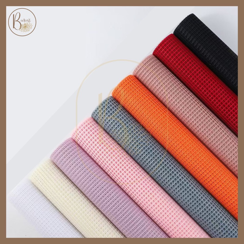 Jual Kertas Jaring Buket Bunga 1 Roll Korean Jaring Roll Mesh Motif ...