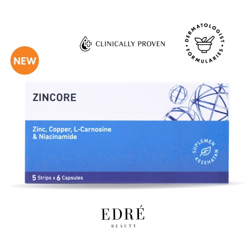 Jual ERHA Zincore 30 Capsule - Suplemen Daya Tahan Tubuh & Kesehatan Kulit | Shopee Indonesia