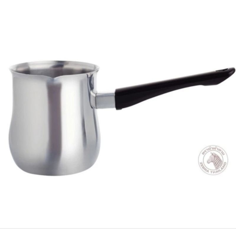 Jual zebra arabic coffee maker bakelite handle /pot panci kopi | Shopee ...