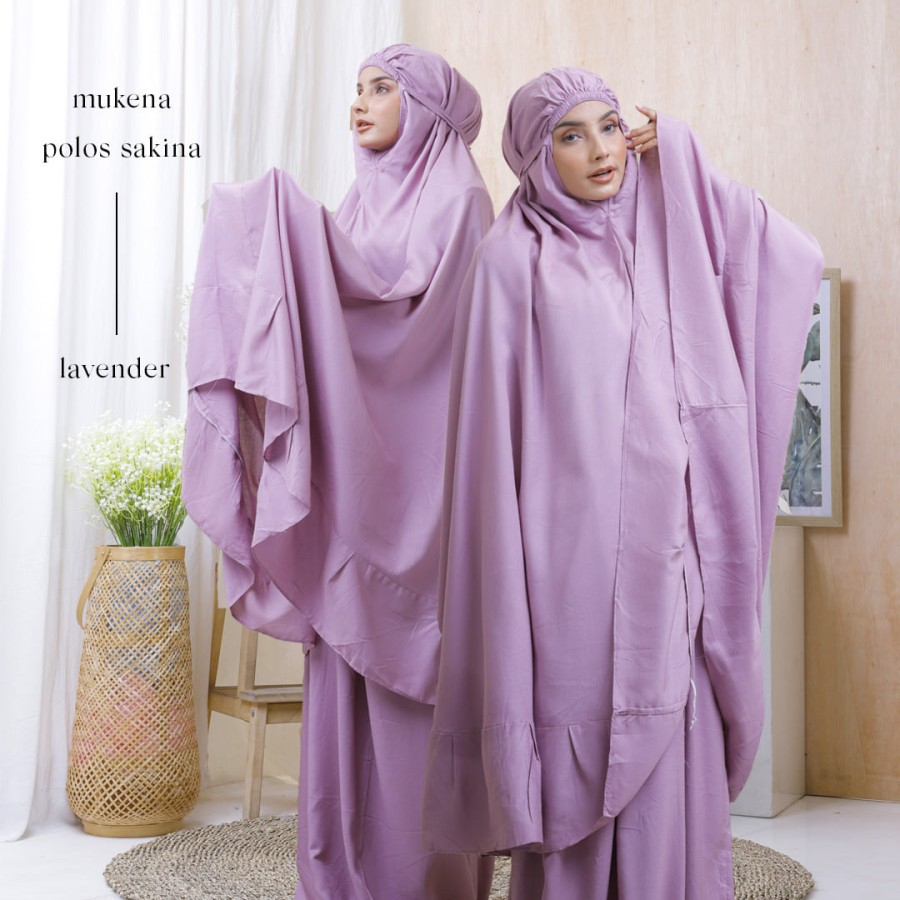 Jual mukena dewasa terbaru 2022 mewah rayon remaja trevel terusan polos ...