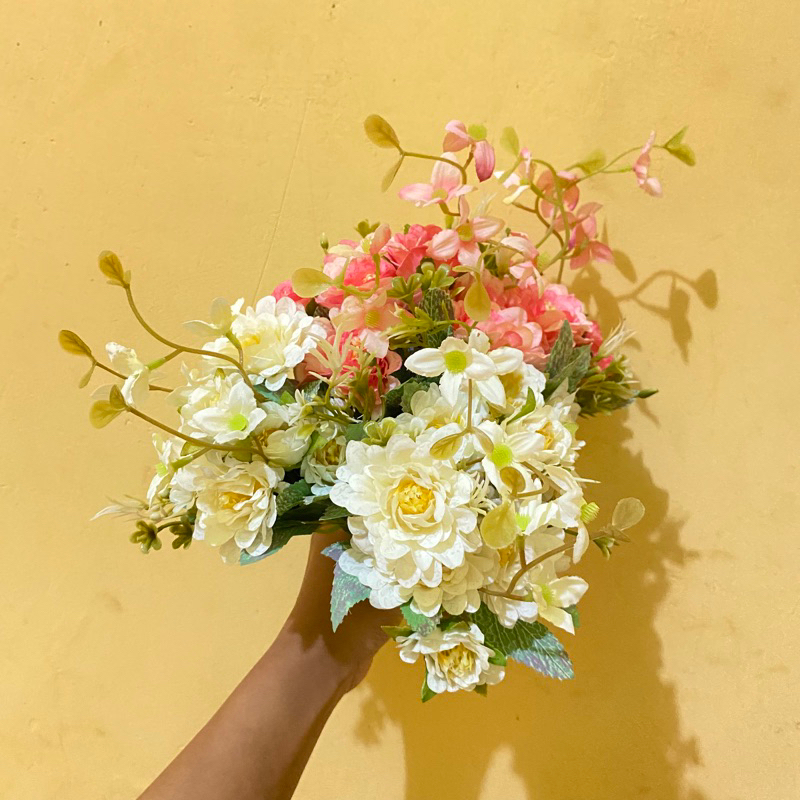 Jual Bunga Peony Replika (Bunga Hias Buket) | Shopee Indonesia
