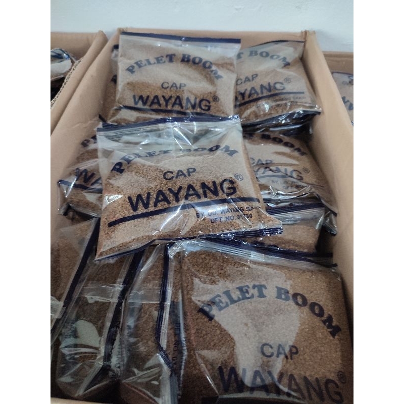 Jual UMPAN PELLET BOM CAP WAYANG | Shopee Indonesia