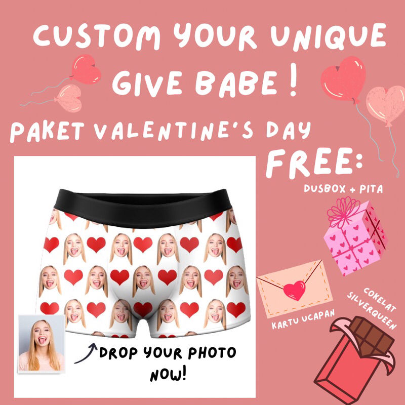 Jual Boxer Custom premium viral | anti pelakor | kado unik valentine ...