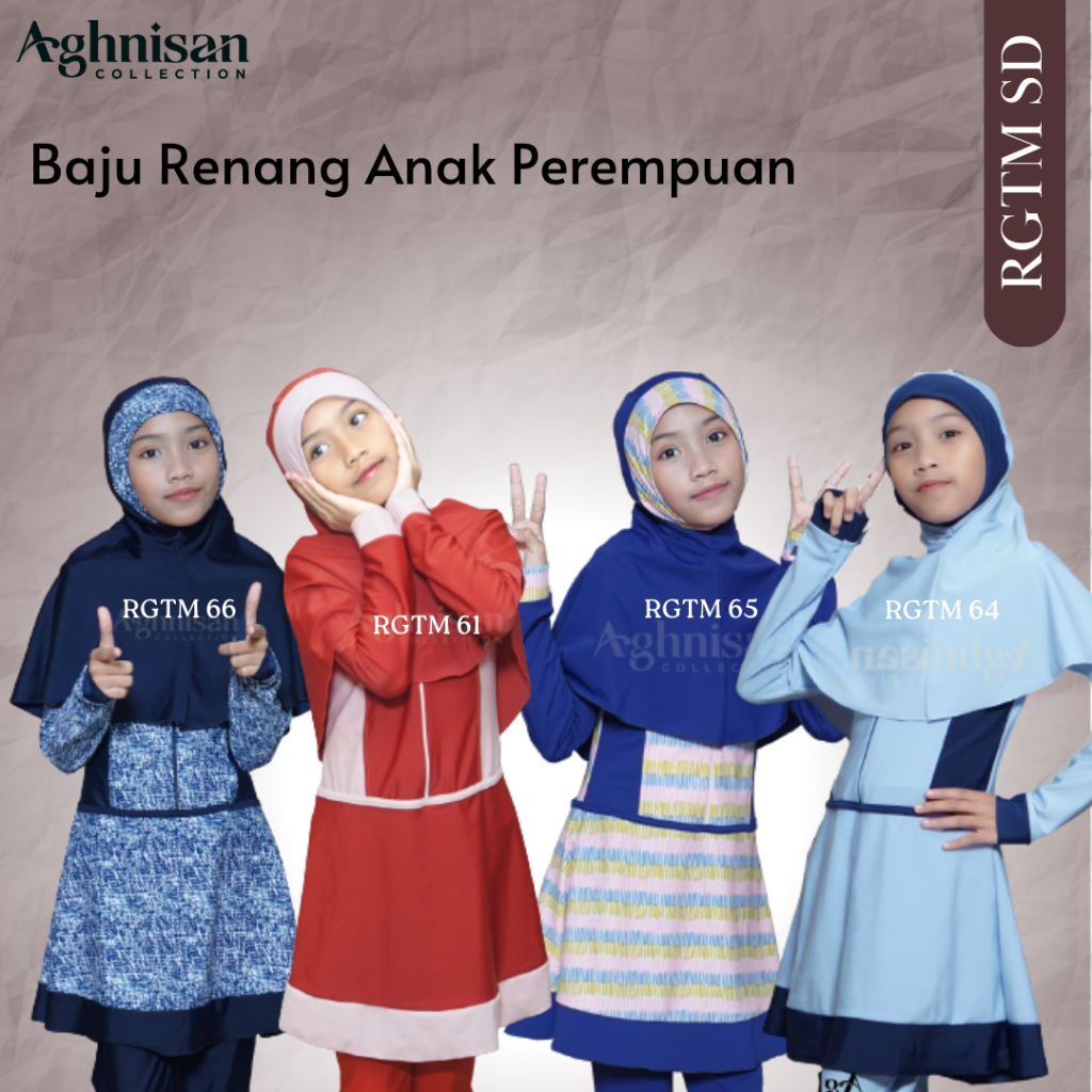 Jual Baju Renang Muslim Anak Perempuan SD RGTM by Aghnisan Collection ...