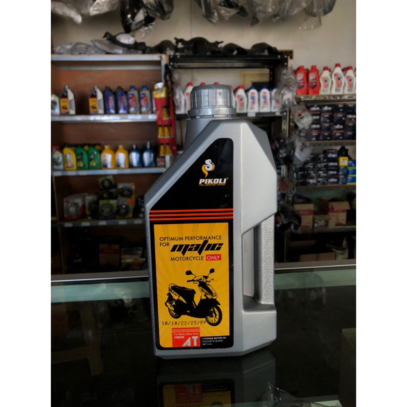 Jual OLI PIKOLI MATIC 0.8 L 10W 30 / OIL PIKOLI 10 W 30 0.8 LITER 100% ...