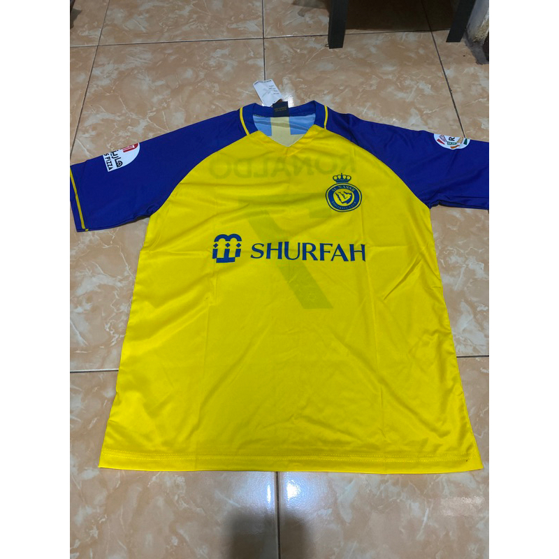 Jual Jersey bola / atasan bola al nassr shurfah ronaldo grade lokal ...