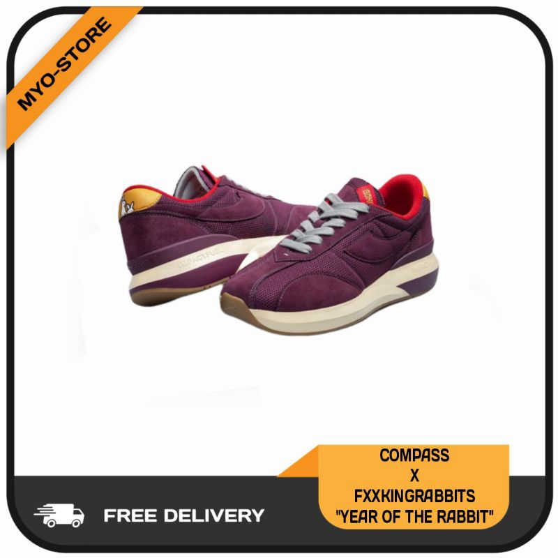Jual COMPASS X FXXKINGRABBITS "YEAR OF THE RABBIT" MAROON SERIES ...
