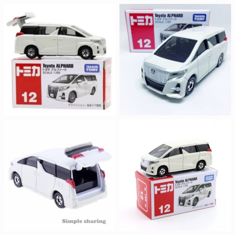 Jual TAKARA TOMY TOMICA TOYOTA COLLECTION DIECAST MOBIL TOYOTA CAR HIACE ALPHARD LAND CRUISER ...