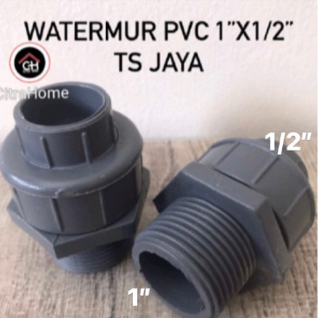 Jual Watermur PVC 1 x 1/2” TS Jaya | Shopee Indonesia