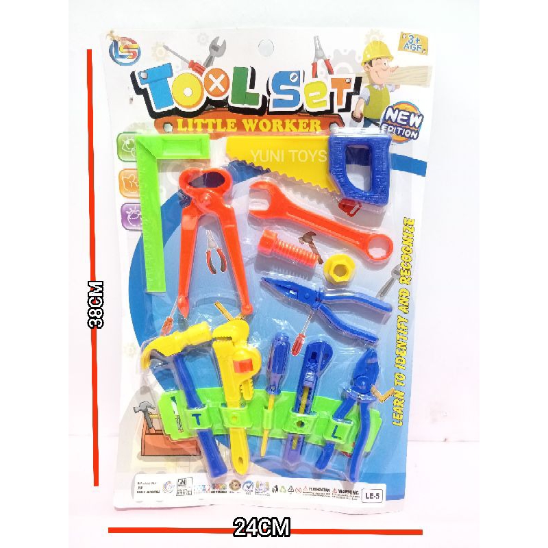 Jual MAINAN ALAT TUKANG LENGKAP TOOLS SET MURAH | Shopee Indonesia