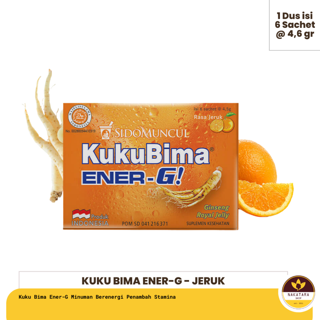 Jual KUKU BIMA ENER-G ISI 6 SACHET SIDO MUNCUL | Shopee Indonesia