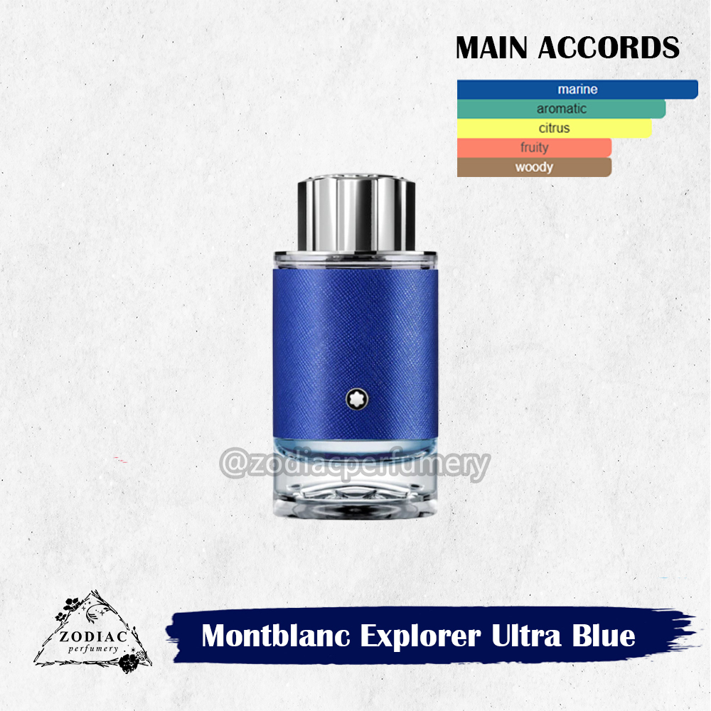 Jual Montblanc Explorer Ultra Blue EDP 100ml [100% Original] | Shopee ...