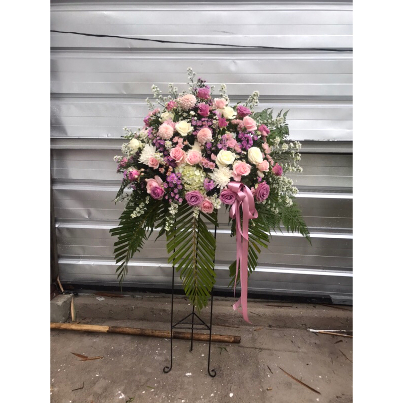 Jual bunga standing flower bandung murah bunga duka bunga standing ...