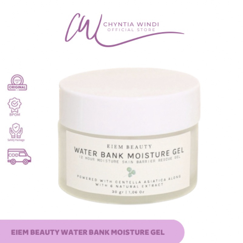 Jual Eiem Beauty Water Bank Moisturizer Gel 30gr | Shopee Indonesia