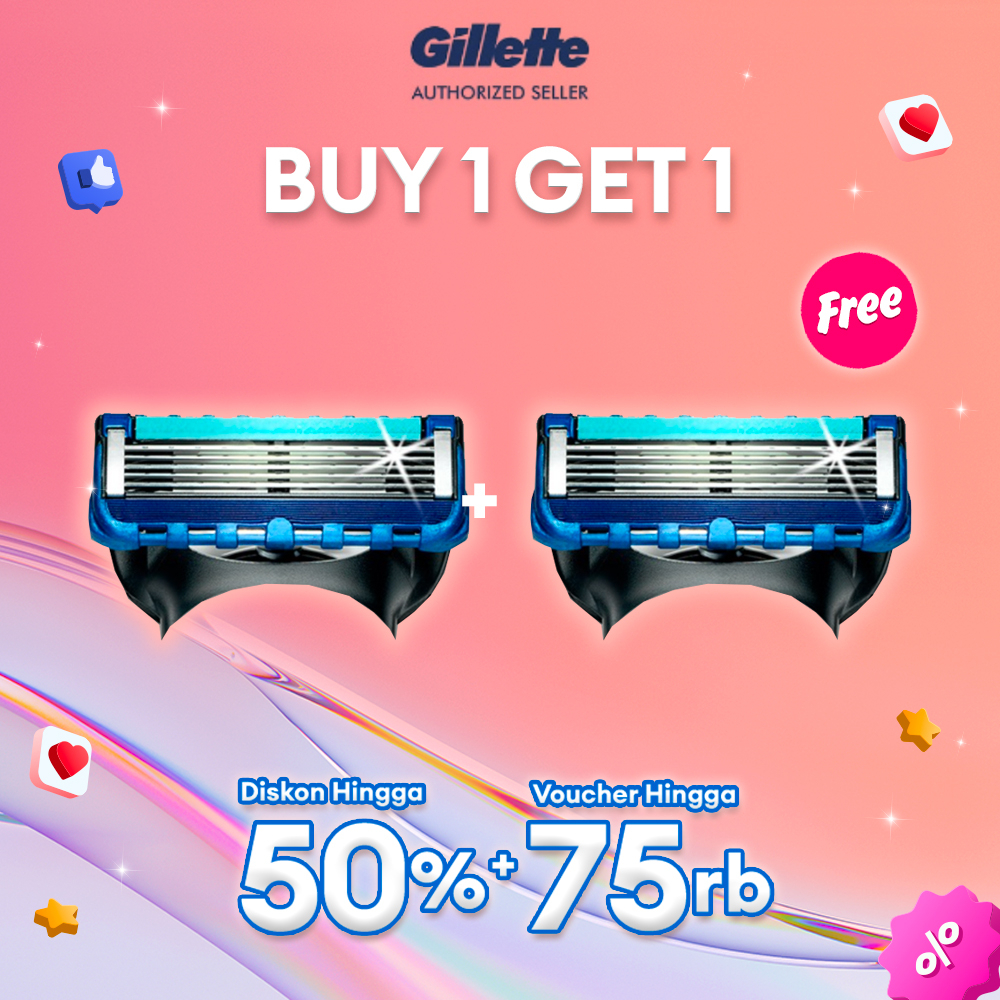 Jual Gillette Alat Cukur Fusion Proglide Razor + 2 Refill Pisau Cukur ...