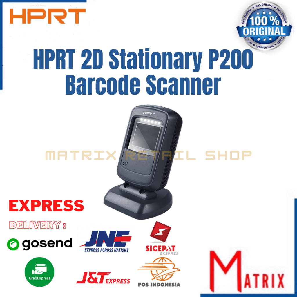 Jual BARCODE SCANNER 2D OMNI HPRT P200 | Shopee Indonesia