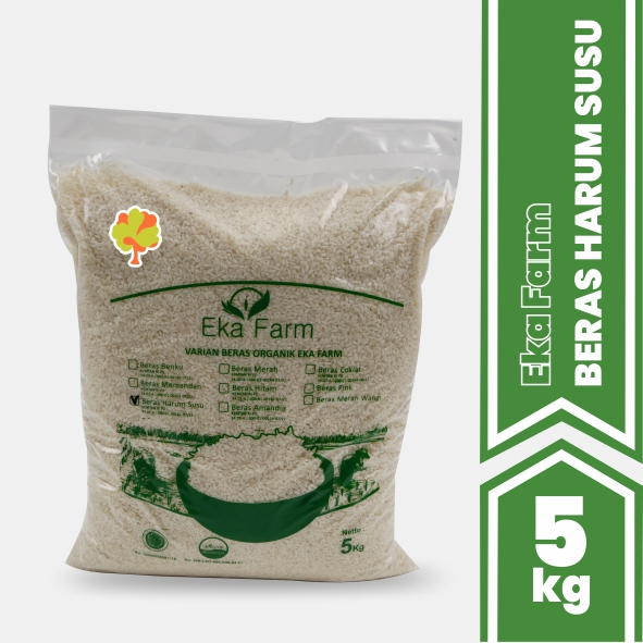 Jual Beras Harum Susu Mentik Wangi Susu Organik Kemasan 5 kg Eka Farm ... Jual Beras Harum Susu Mentik Wangi Susu Organik Kemasan 5 kg Eka Farm ...