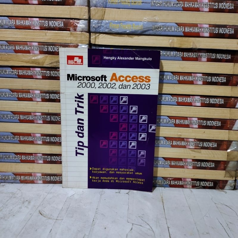 Jual BUKU ORIGINAL - TIP DAN TRIK MICROSOFT ACCESS | Shopee Indonesia