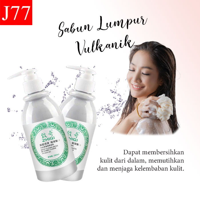 Jual J77 cod tersedia ZHIQI Sabun Vulkanik Baisisi Korea Memutih Badan Permanen | Shopee Indonesia