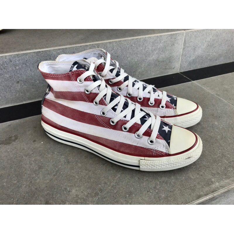 Jual CONVERSE CT HIGH AMERICAN FLAG | Shopee Indonesia