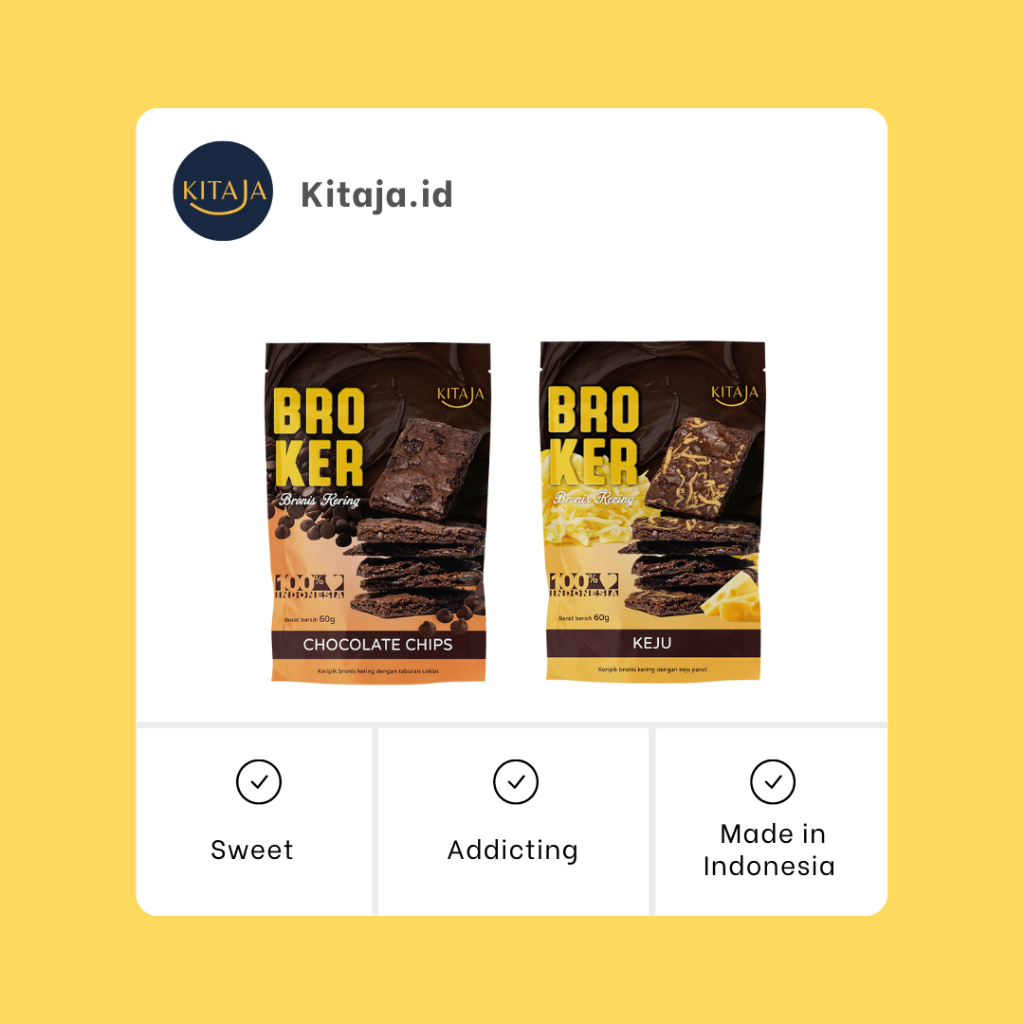 Jual Bronis Kering (BROKER) Cokelat Topping Keju Cheese / Choco chips ...