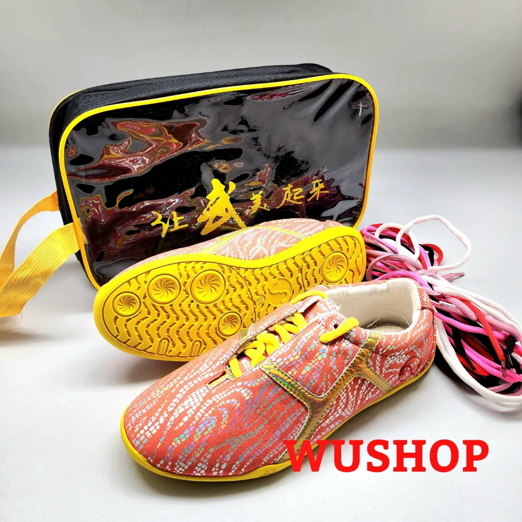 Jual Sepatu Wushu wu yeah premium kungfu pertandingan | Shopee Indonesia