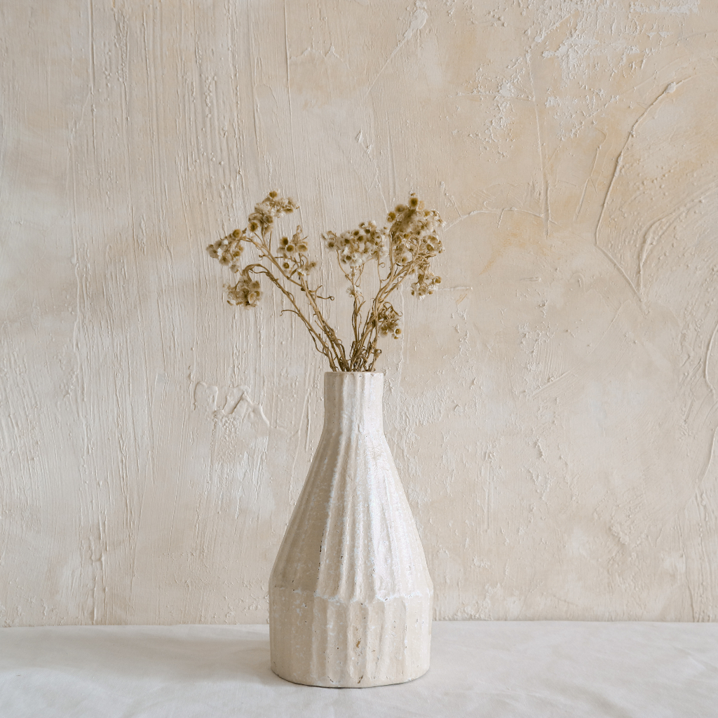 Jual Vintage Vase aesthetic 26 cm | Vas bunga vintage estetik handmade ...