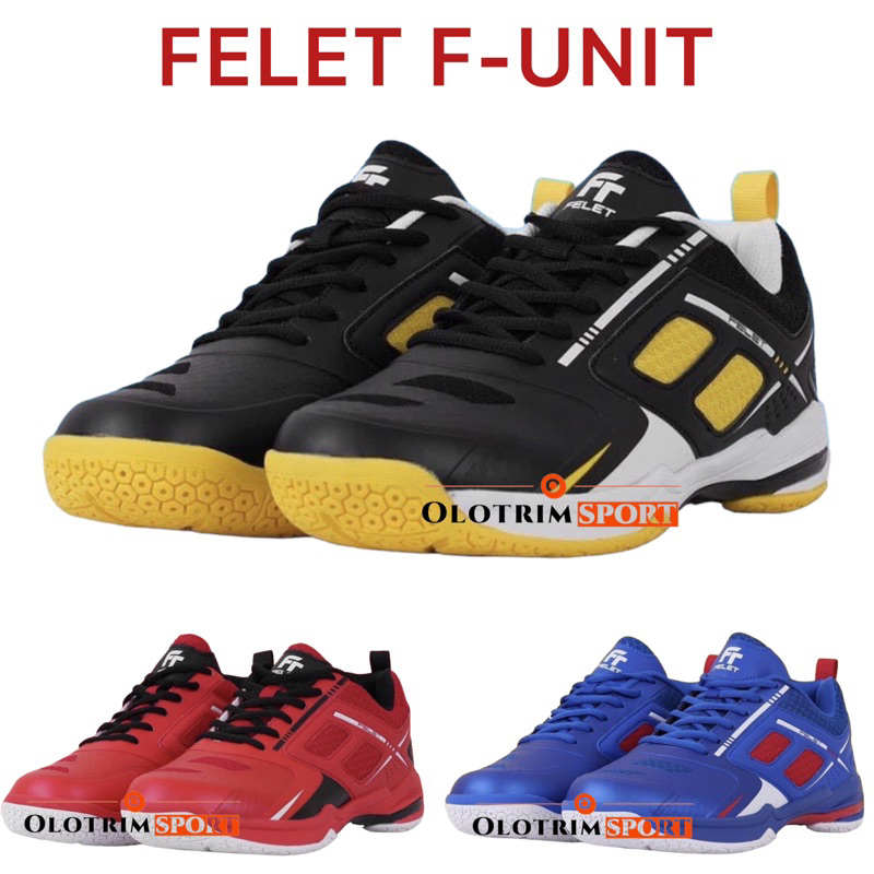 Jual Sepatu Badminton FELET F UNIT FUNIT Original | Shopee Indonesia