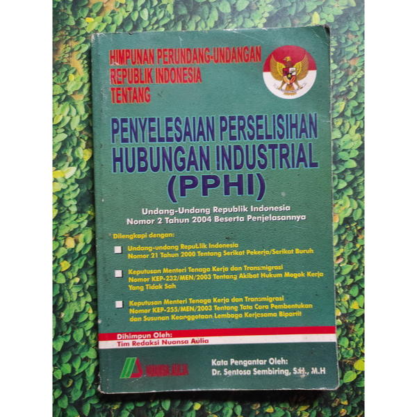 Jual Penyelesaian Perselisihan Hubungan Industrial (PPHI) | Shopee ...