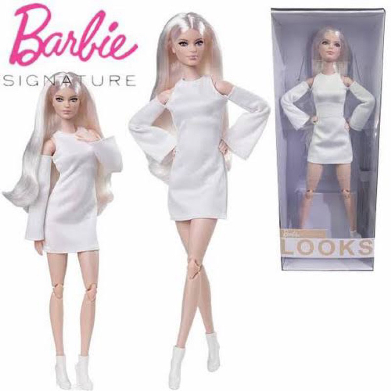 Jual Barbie Looks Signature Tall Blonde Posable | Shopee Indonesia