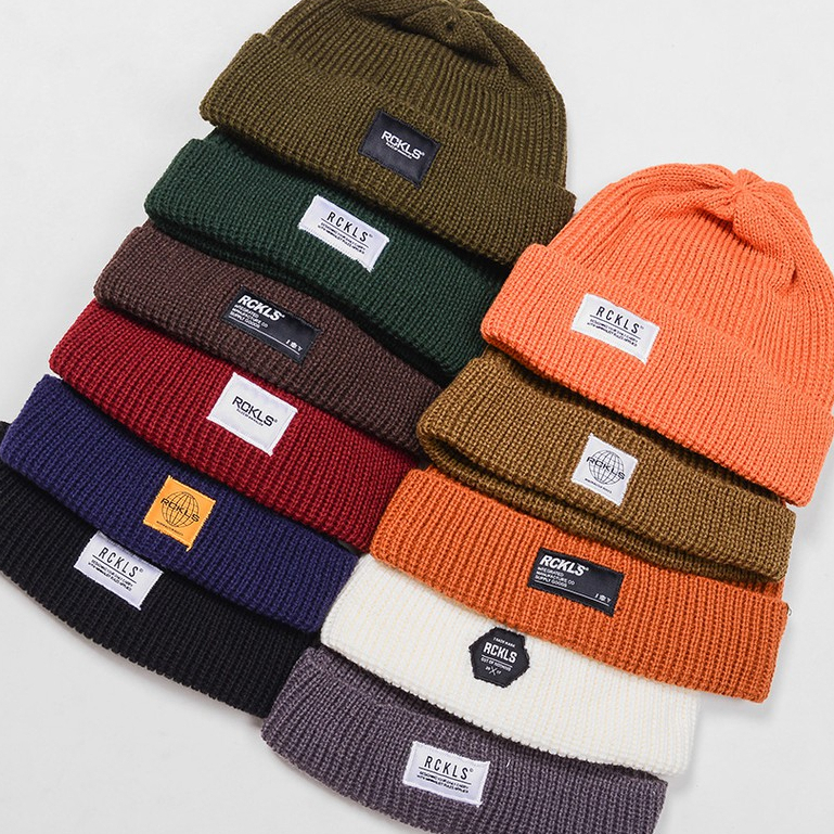 Jual RCKLS. Topi Kupluk Pria Wanita | Short Beanie Hat Distro | Kupluk ...
