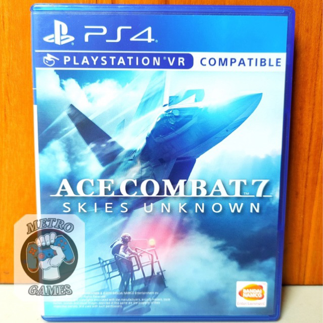 Jual PS4 Ace Combat 7 Kaset Ace Combat 7 Skies Unknown Pesawat ...