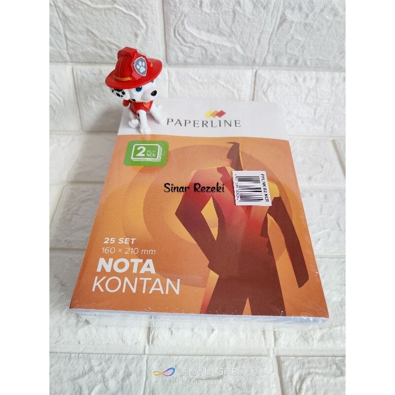 Jual 1 pak = 10 buah!! 2 ply besar!! Nota kontan paperline 2ply besar ...